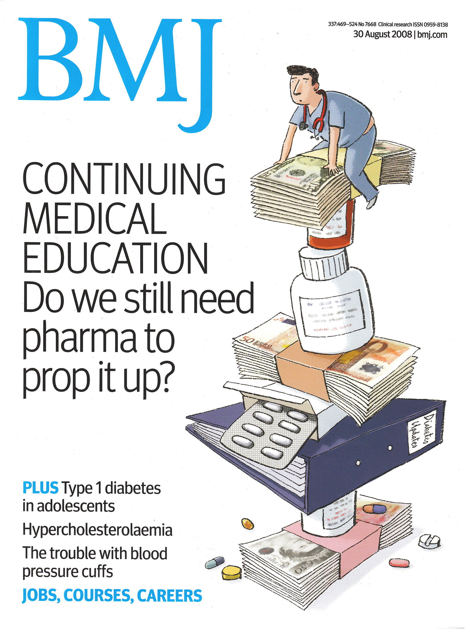 Malcolm Willett - BMJ and Student BMJ covers