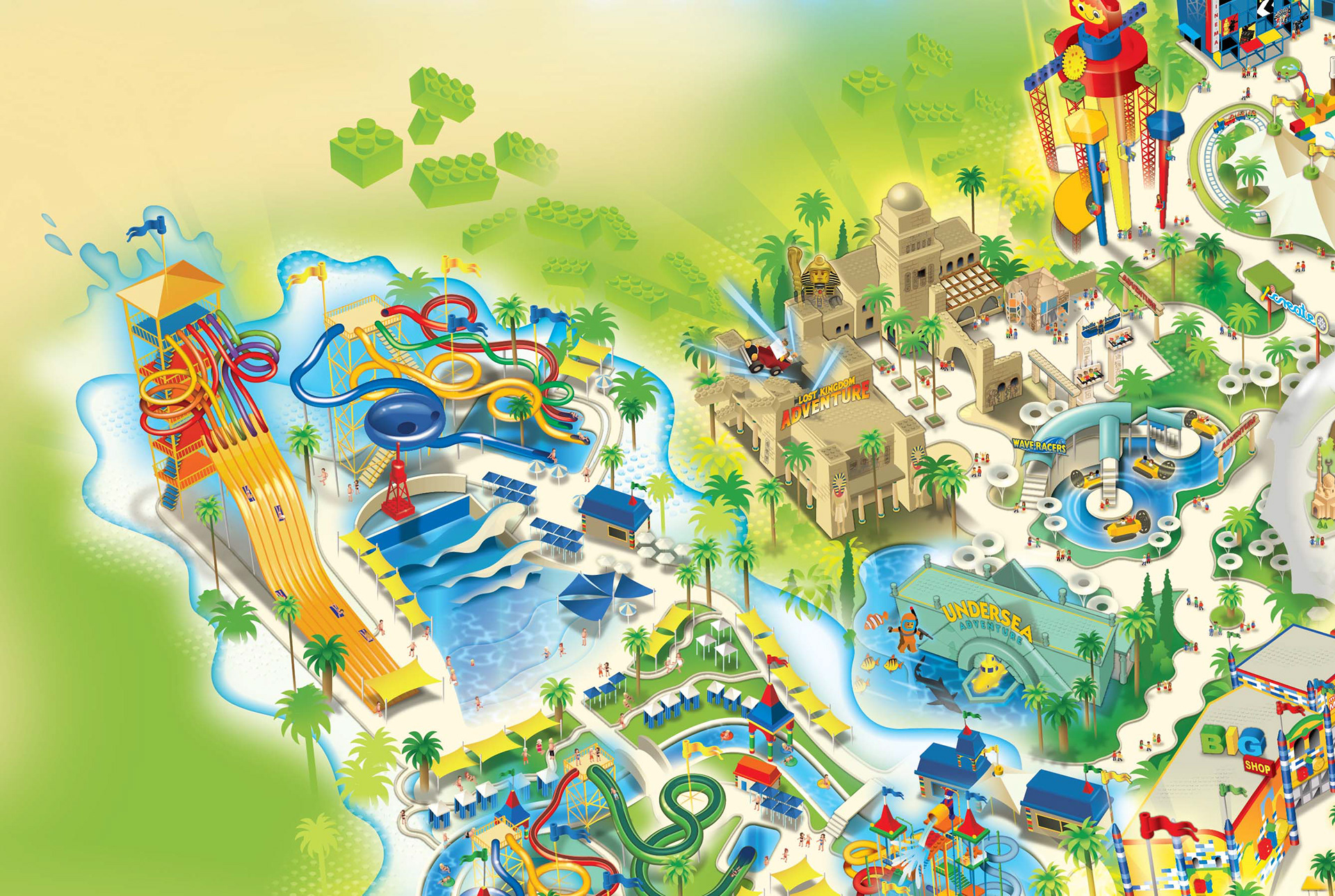 Visual Maps . - Legoland Dubai