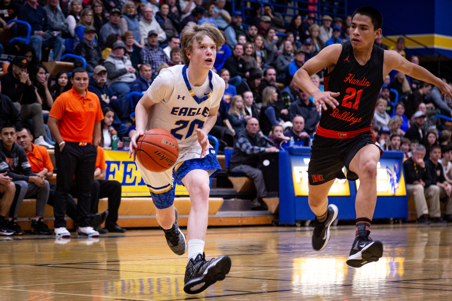 Matthew Strissel - Fergus Golden Eagles vs. Hardin Bulldogs