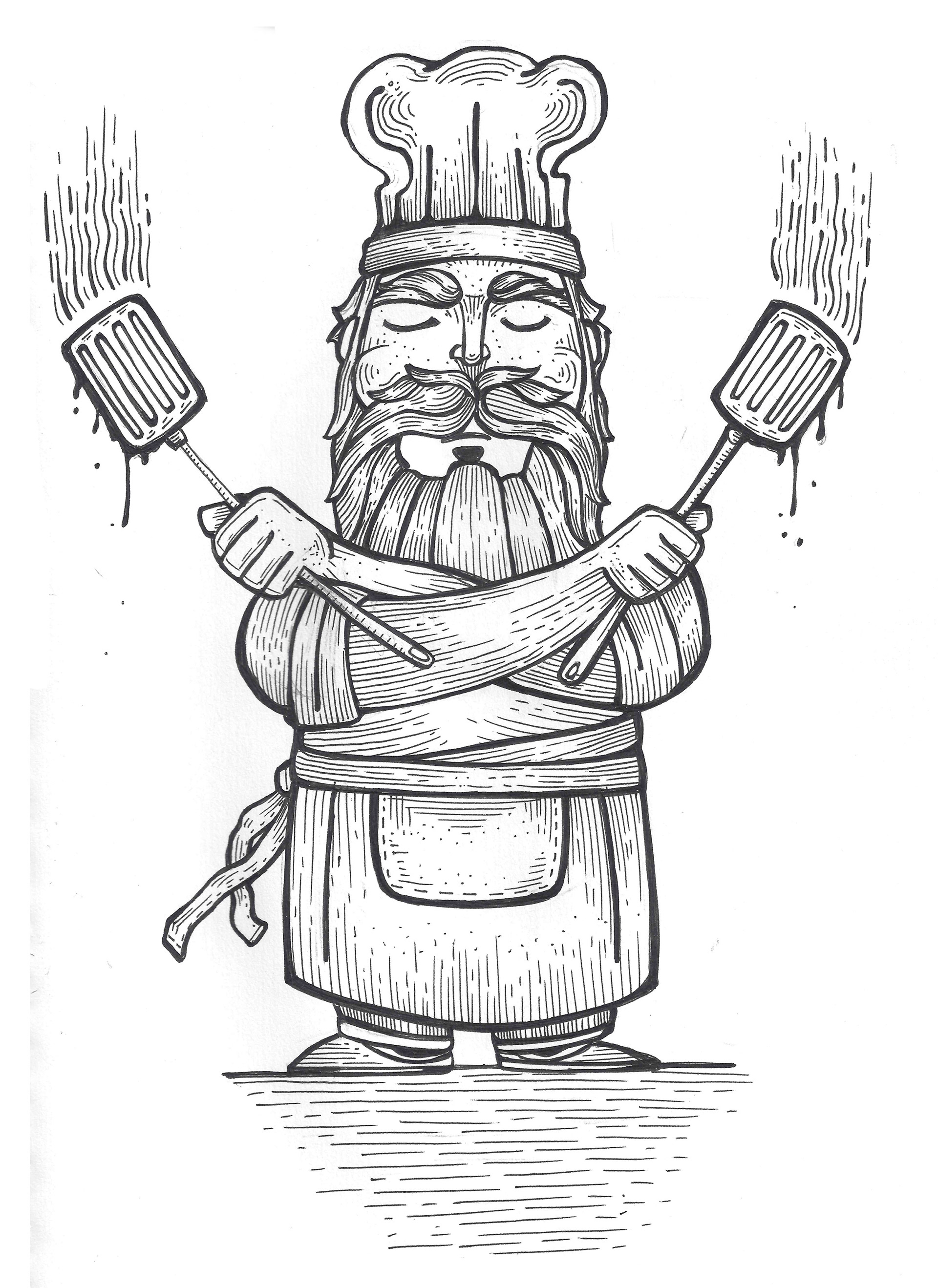 Bernardo Ramonfaur / Portfolio - EL PUESTO / Illustration