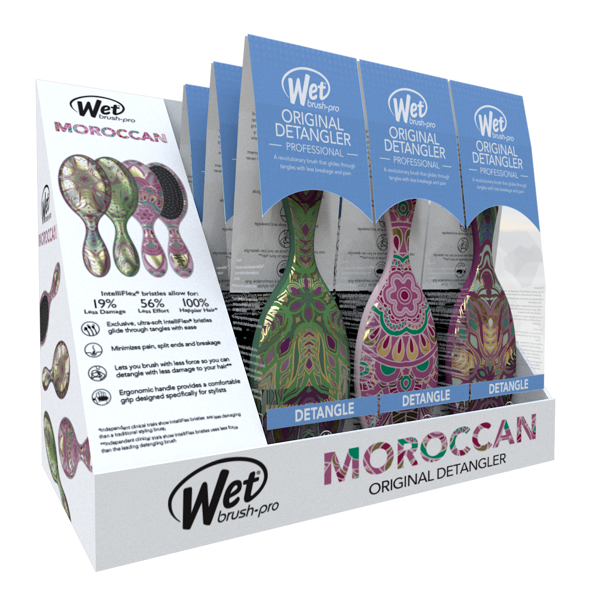 rocky bracero online portfolio - WetBrush PDQ Display Designs