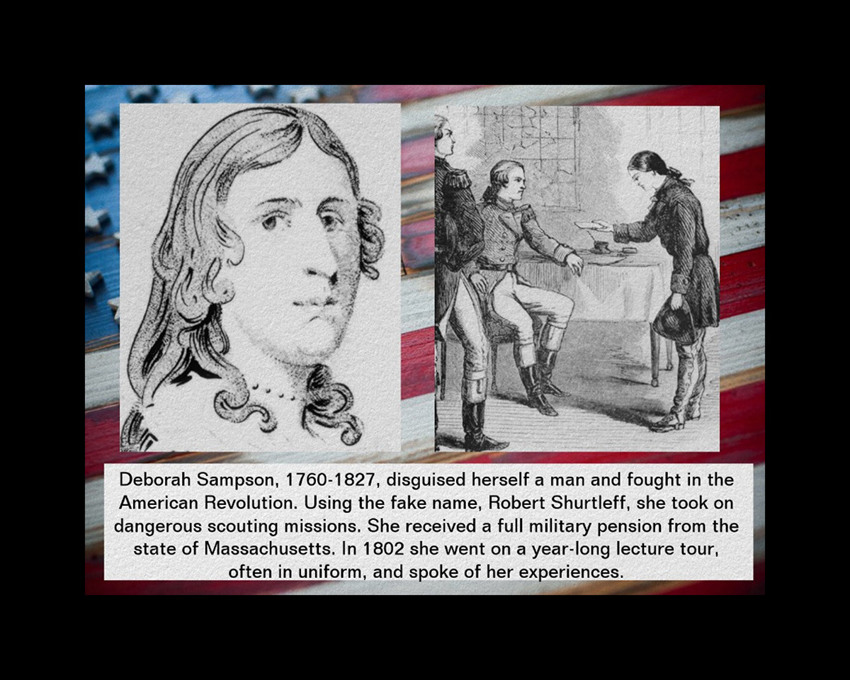 Suffragette City 100 - 01. Deborah Sampson