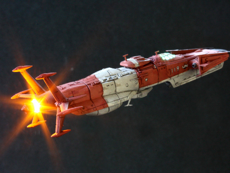 Fukui's Modeling Works - DWG262 Czvarke Astro Combat Fighter