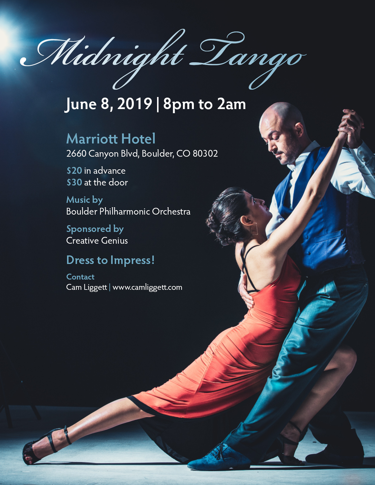 Liggett Design - Midnight Tango Flyer