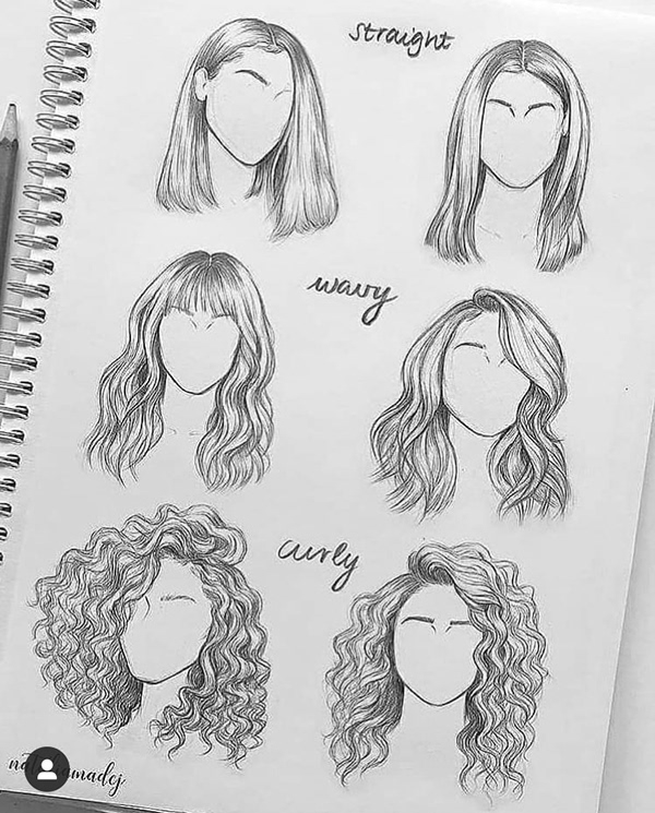 Kingsley Art - Drawing Hair