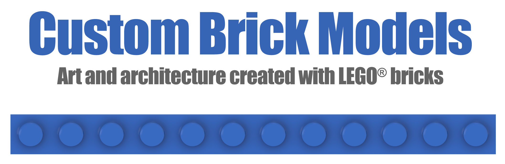 Custom Brick Models - About