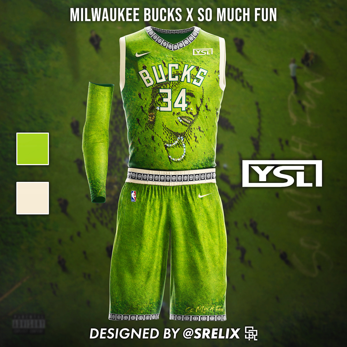 SRELIX Portfolio - NBA x Hip-Hop Jersey Concepts
