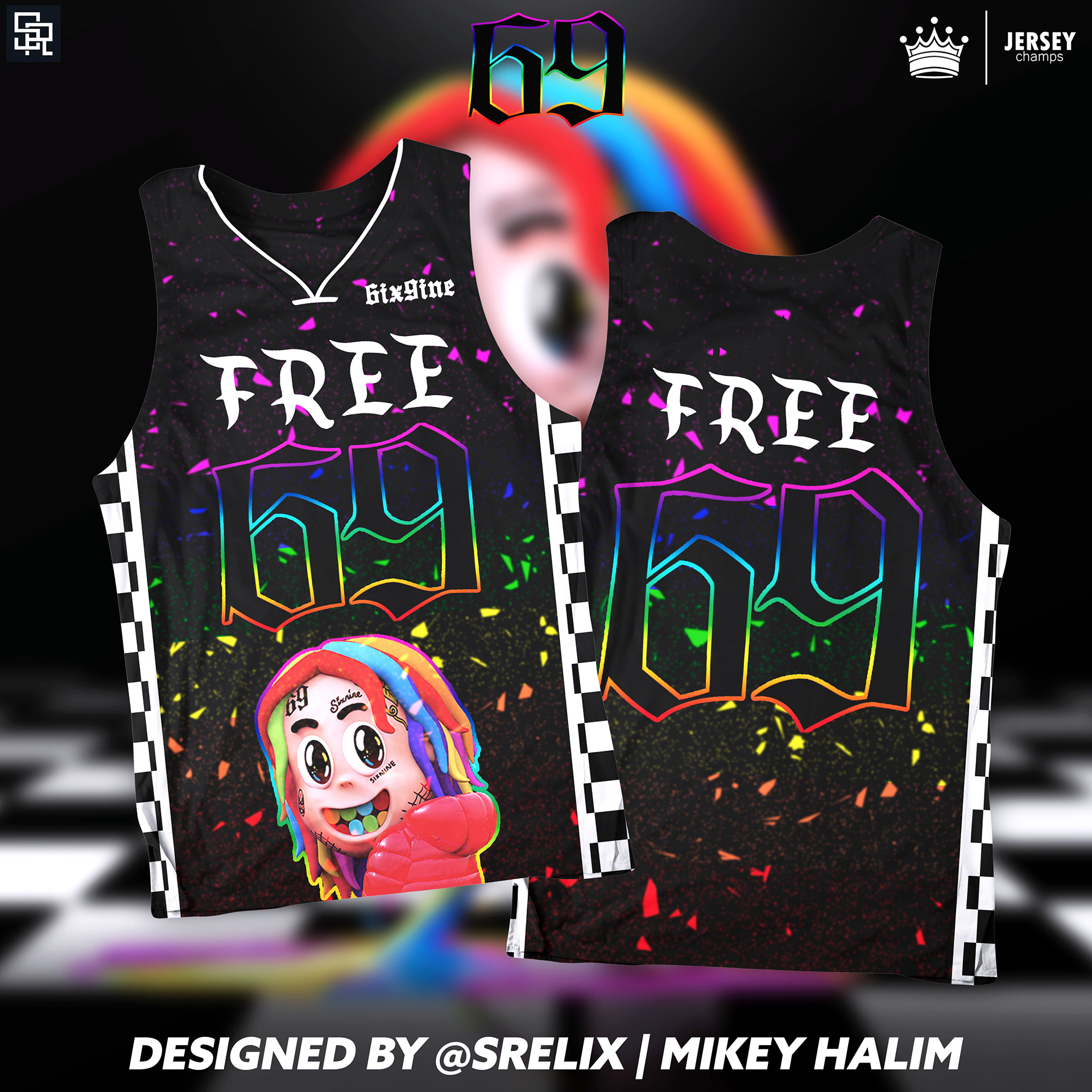 SRELIX Portfolio - Jersey Champs Work