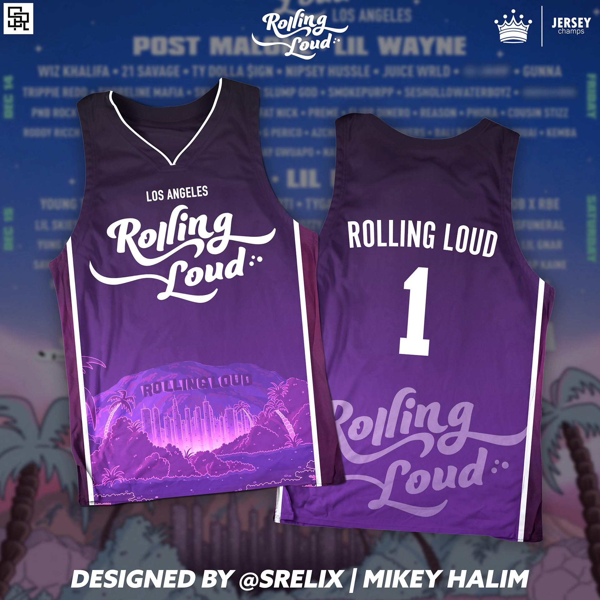 SRELIX Portfolio - Jersey Champs Work