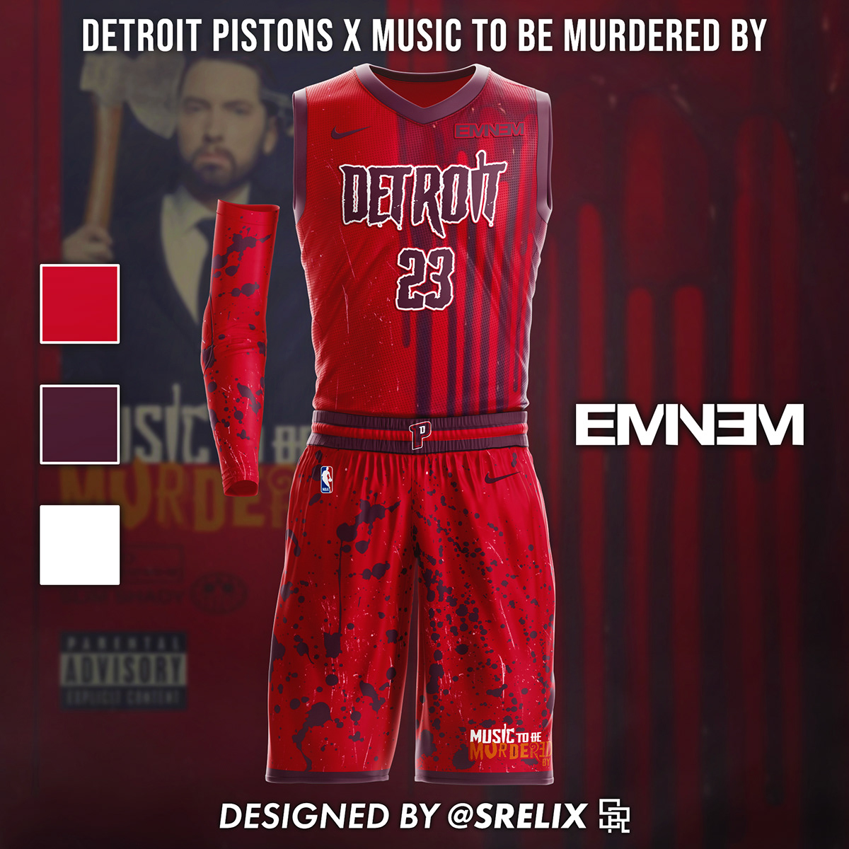 SRELIX Portfolio - NBA x Hip-Hop Jersey Concepts