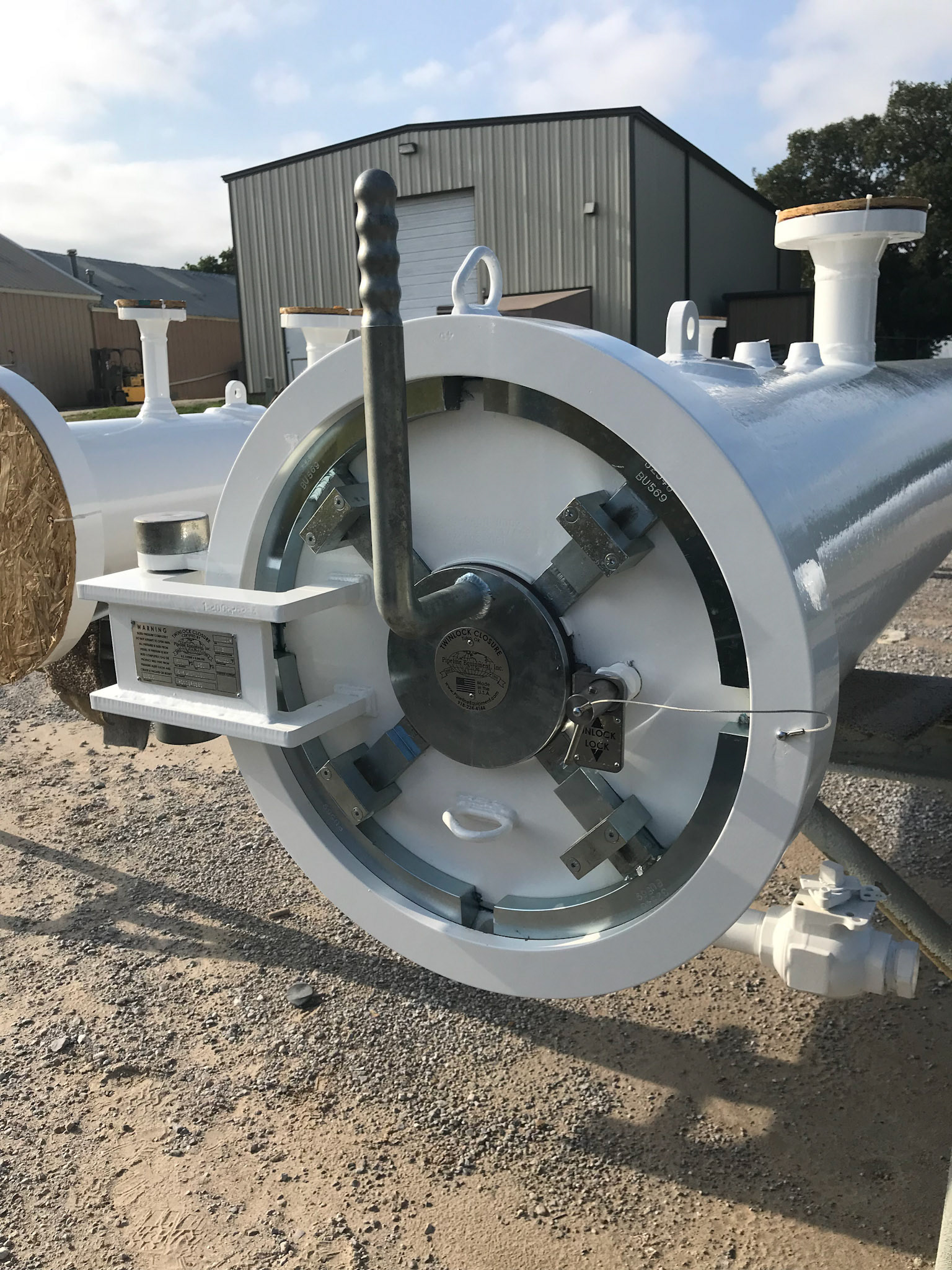 Pipeline Equipment, Inc. - TWINLOCK Quick Opening Closure - Fabrication ...