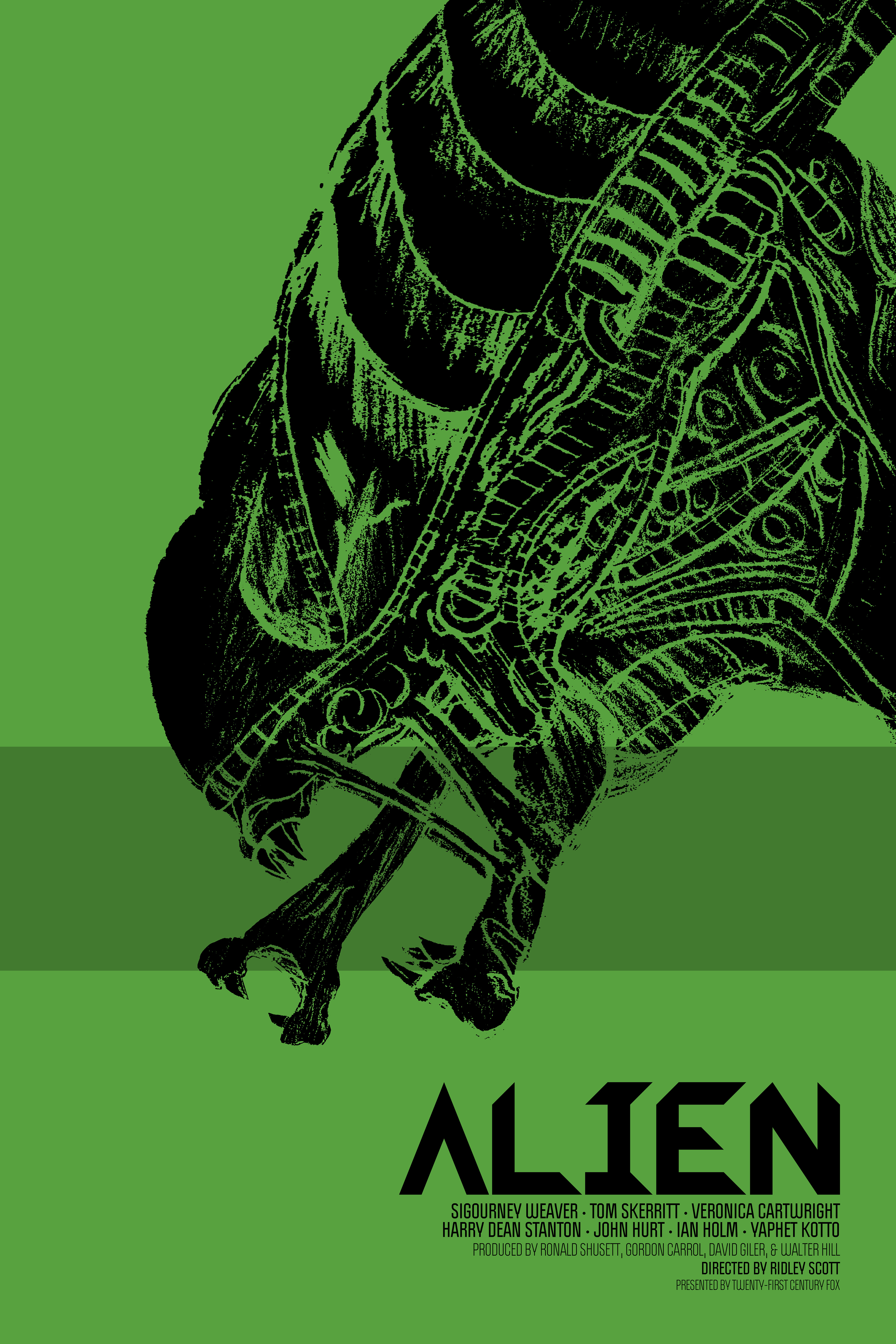 The Art of Sean McKendry - "Alien" Movie Poster