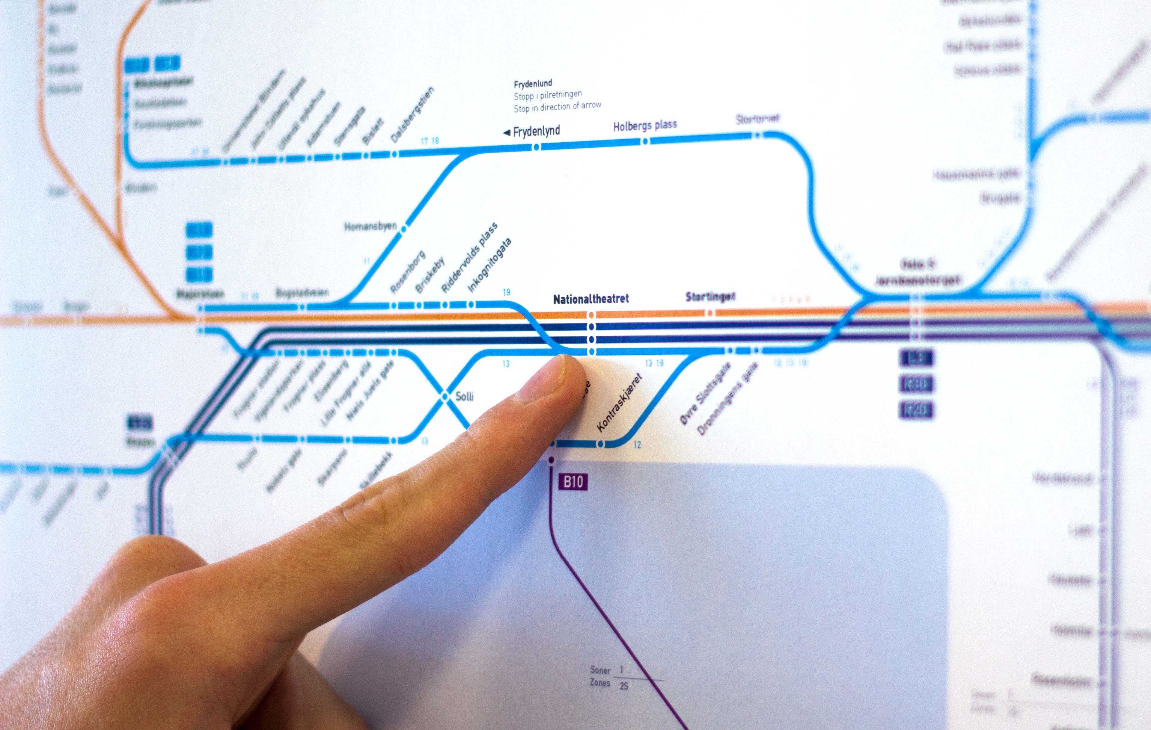 T2 Design - Oslo Public Transportation Map T2 Design - Oslo Public Transportation Map
