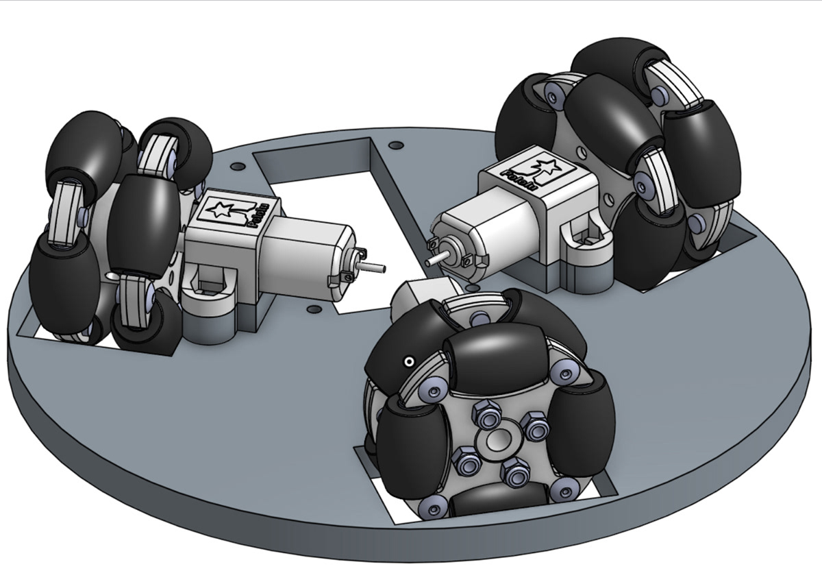Peter Moegenburg's Portfolio - Yolo: Holonomic Robot