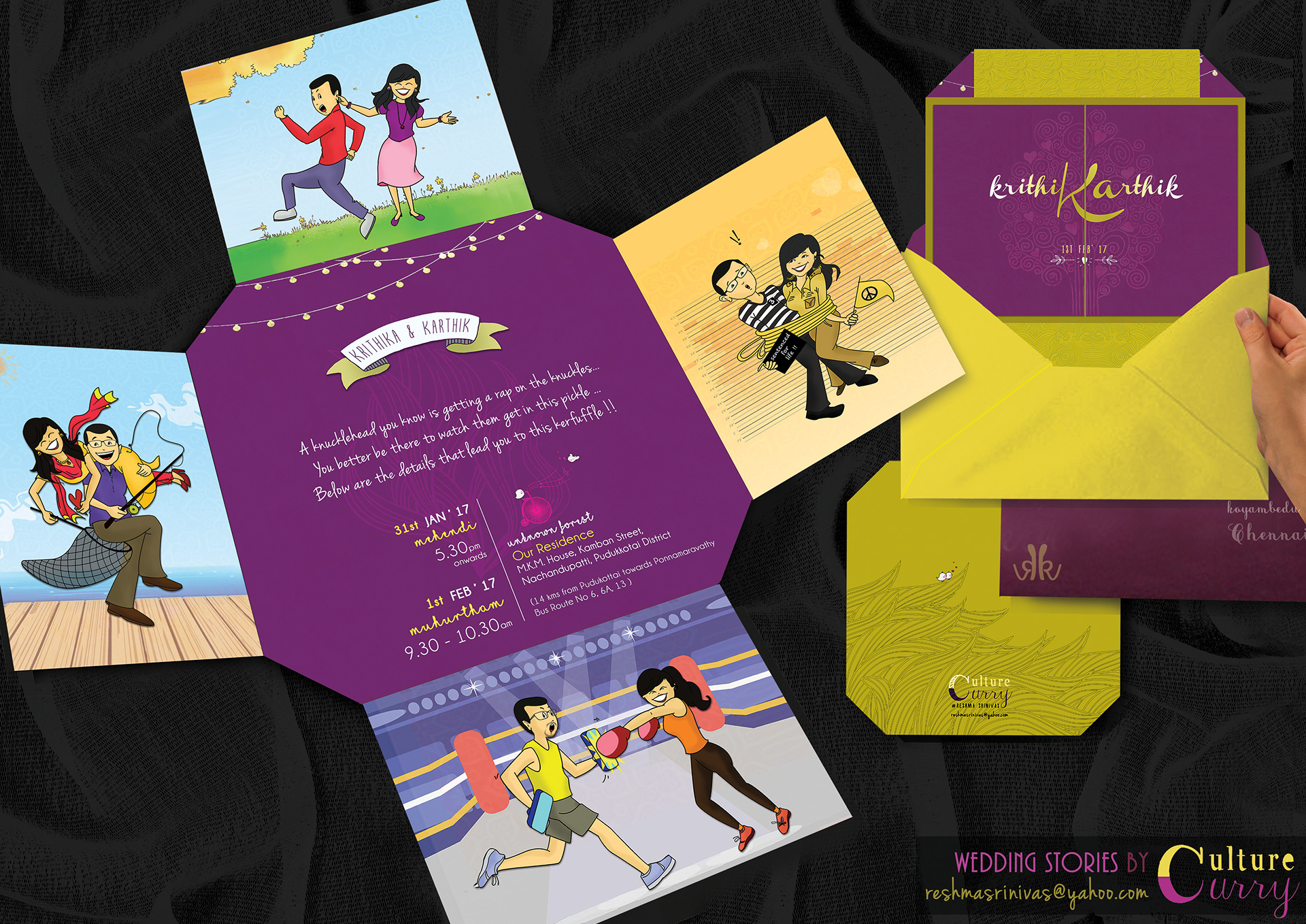 Culture Curry - Creative Invitations