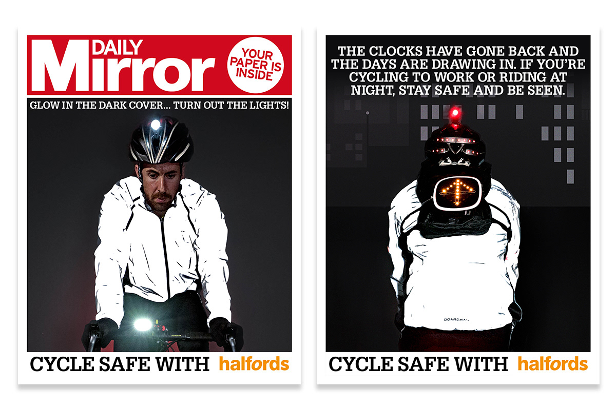 Jenna B Design - Halfords - advertising campaign