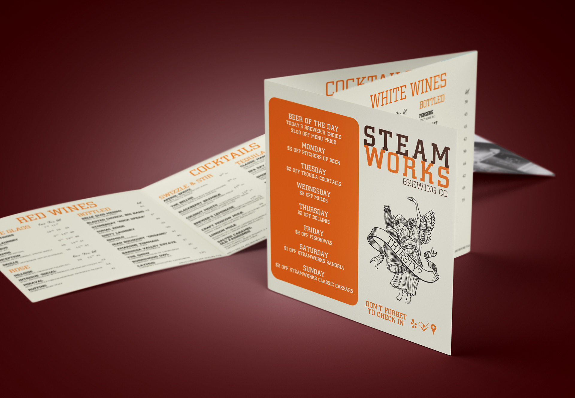 Emmaline McVeigh - STEAMWORKS MENUS