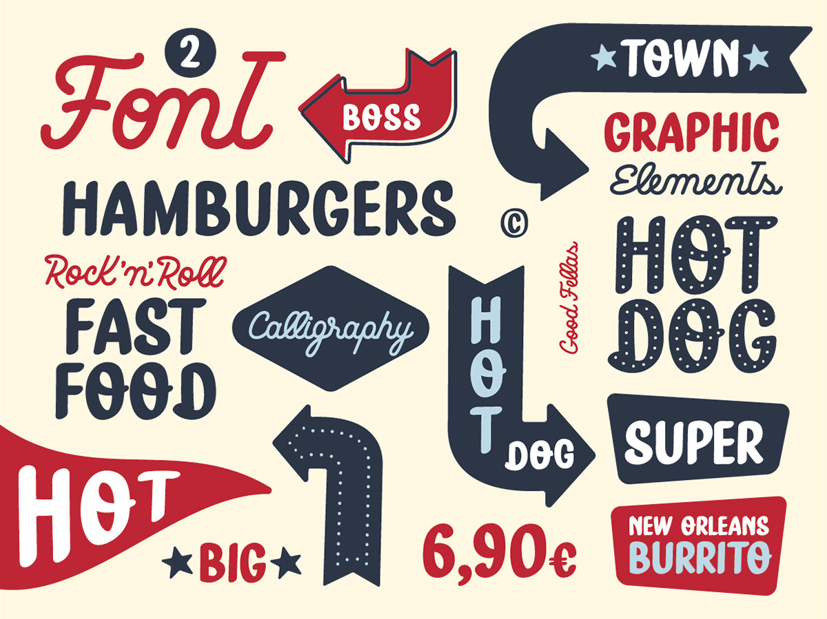 Jona Sbarzaglia Studio - America Graffiti / font & visual element