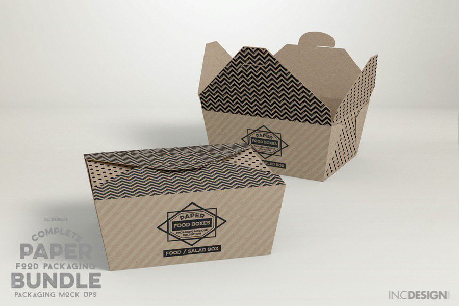 IN.C DESIGN STUDIO - FREE Fast Food Deli Mockup Sample 2
