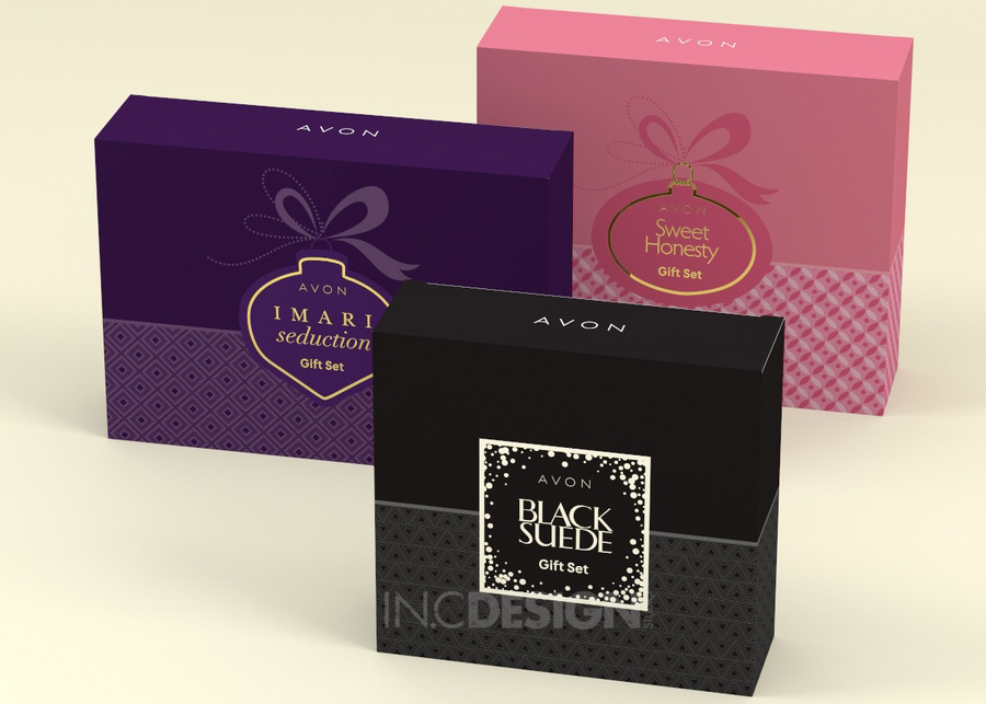 IN.C DESIGN STUDIO - AVON Christmas 2018 Packaging