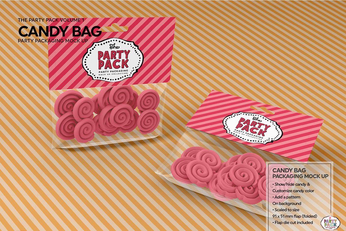 IN.C DESIGN STUDIO - FREE Party Pack Sample Mock Up Template