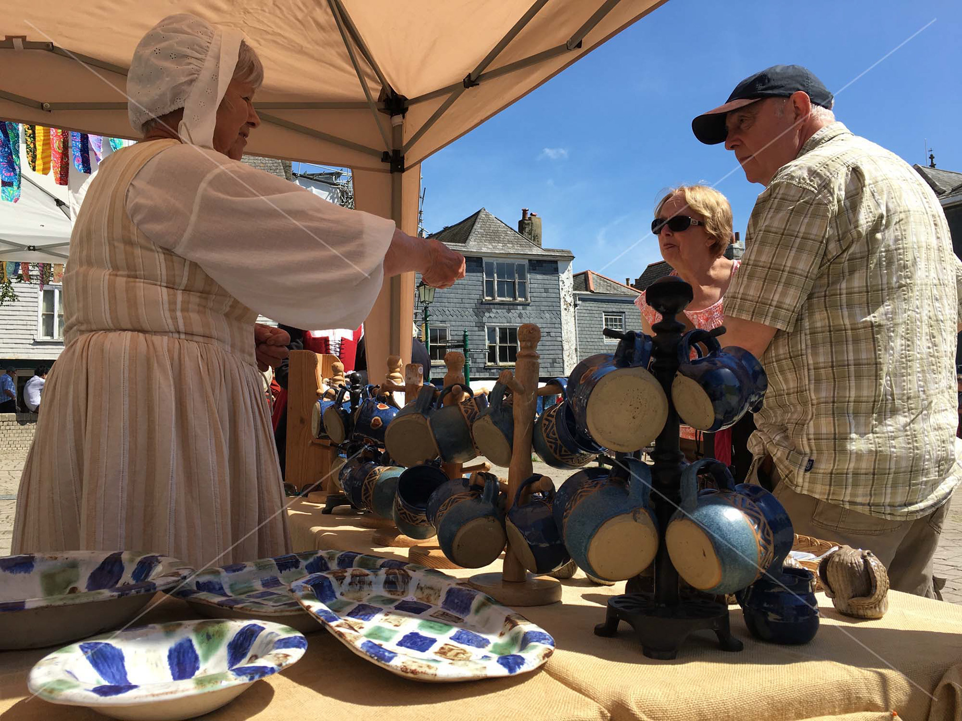 Photos of South Devon - Elizabethan Market