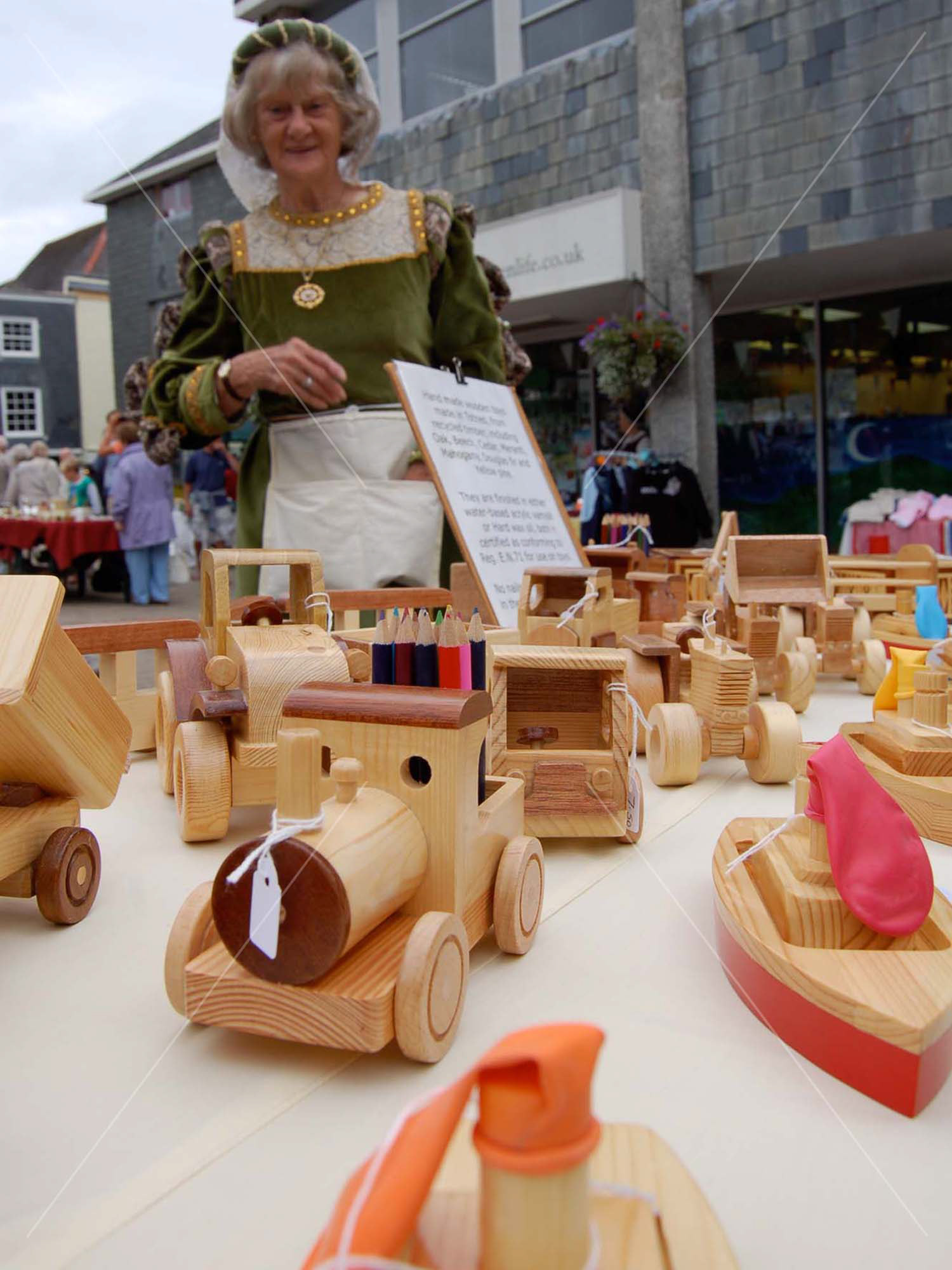 Photos of South Devon - Elizabethan Market