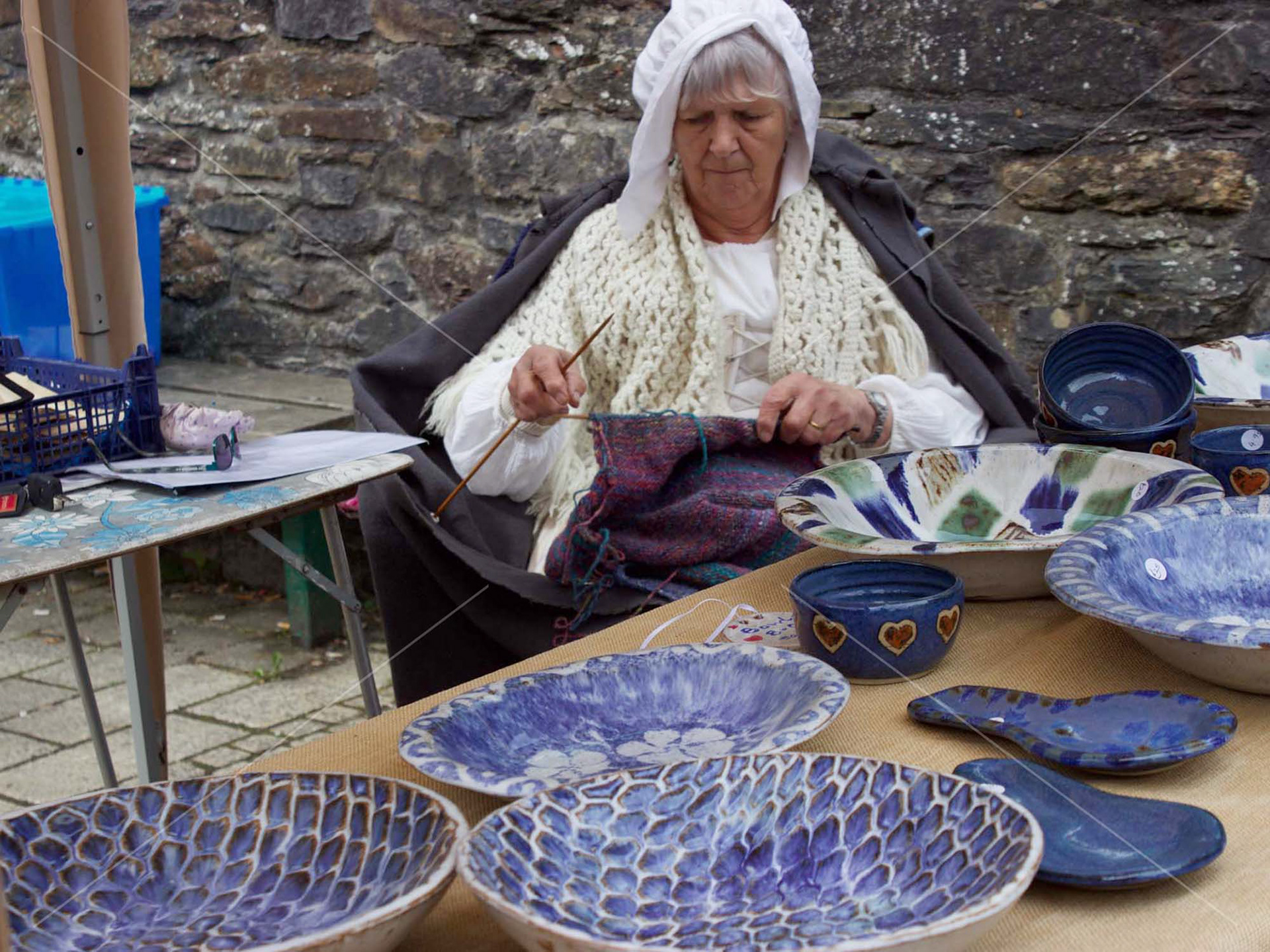 Photos of South Devon - Elizabethan Market