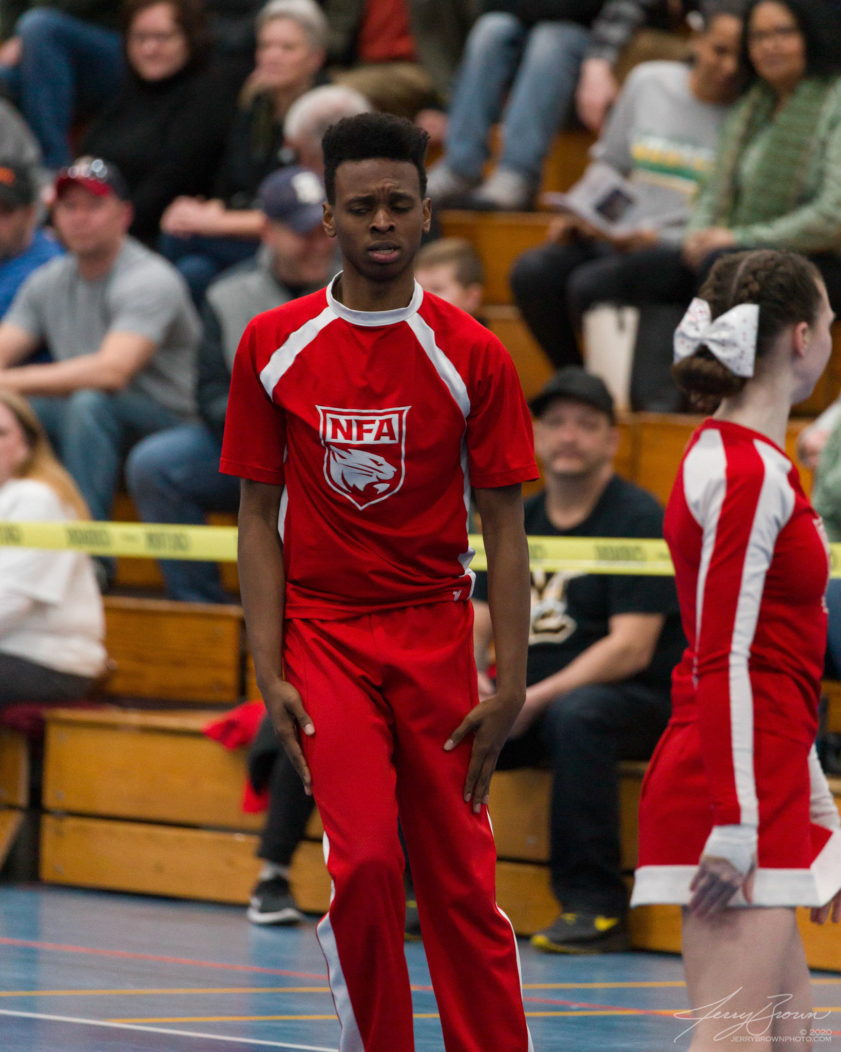 Jeramiah Brown - NFA Cheerleaders at the 2020 ECC