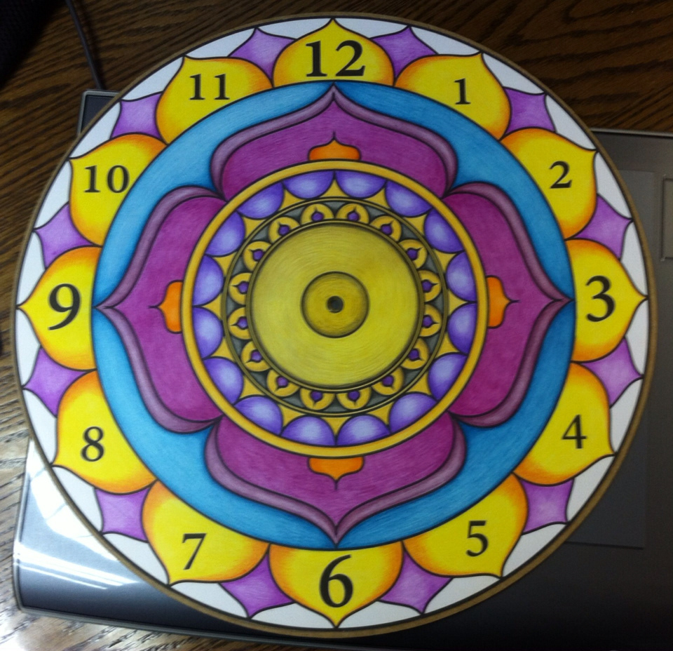 Ricardo Aliaga Román - Mandala Reloj