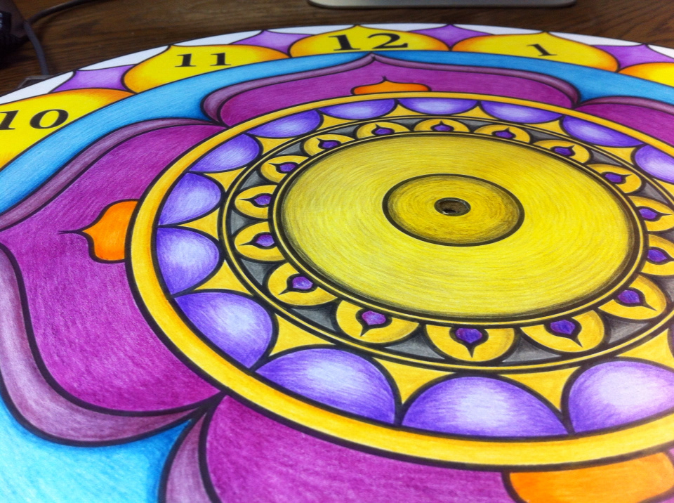 Ricardo Aliaga Román - Mandala Reloj