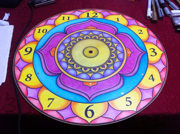 Ricardo Aliaga Román - Mandala Reloj