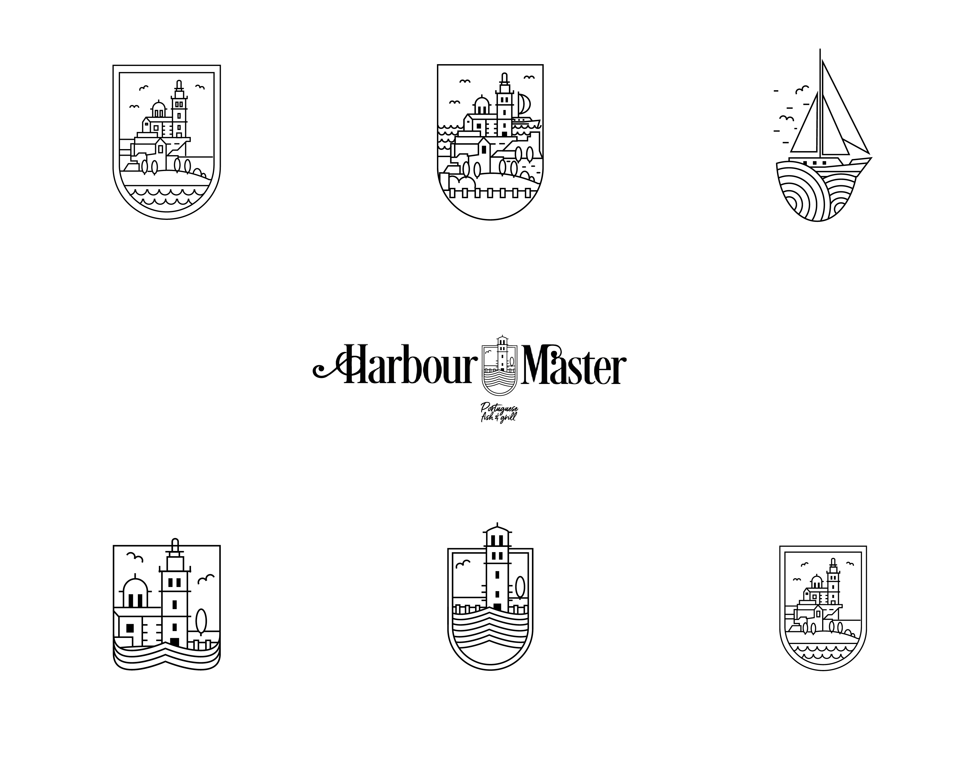 Mokoena Kobeli - Harbour Master Logo Design